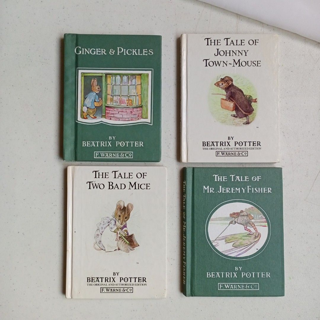 Beatrix Potter mini hardbound books, Hobbies & Toys, Books & Magazines ...