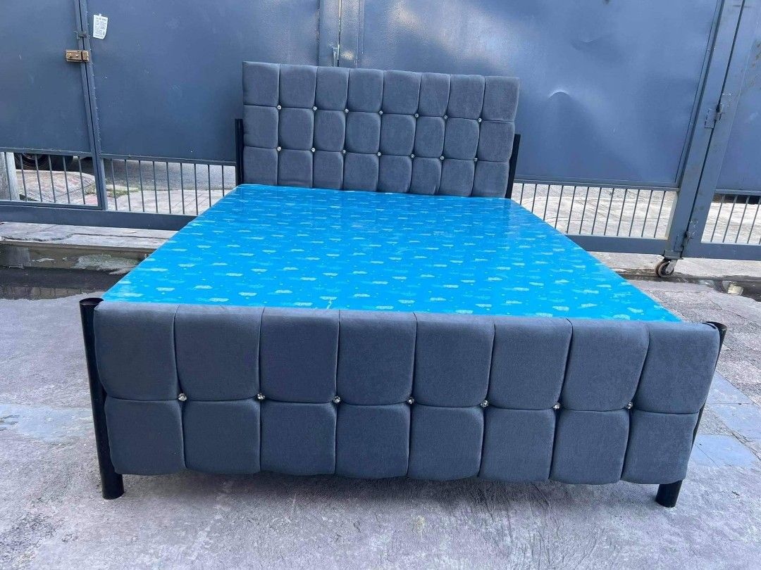 Bedframe with uratex foam, Furniture & Home Living, Furniture, Bed ...