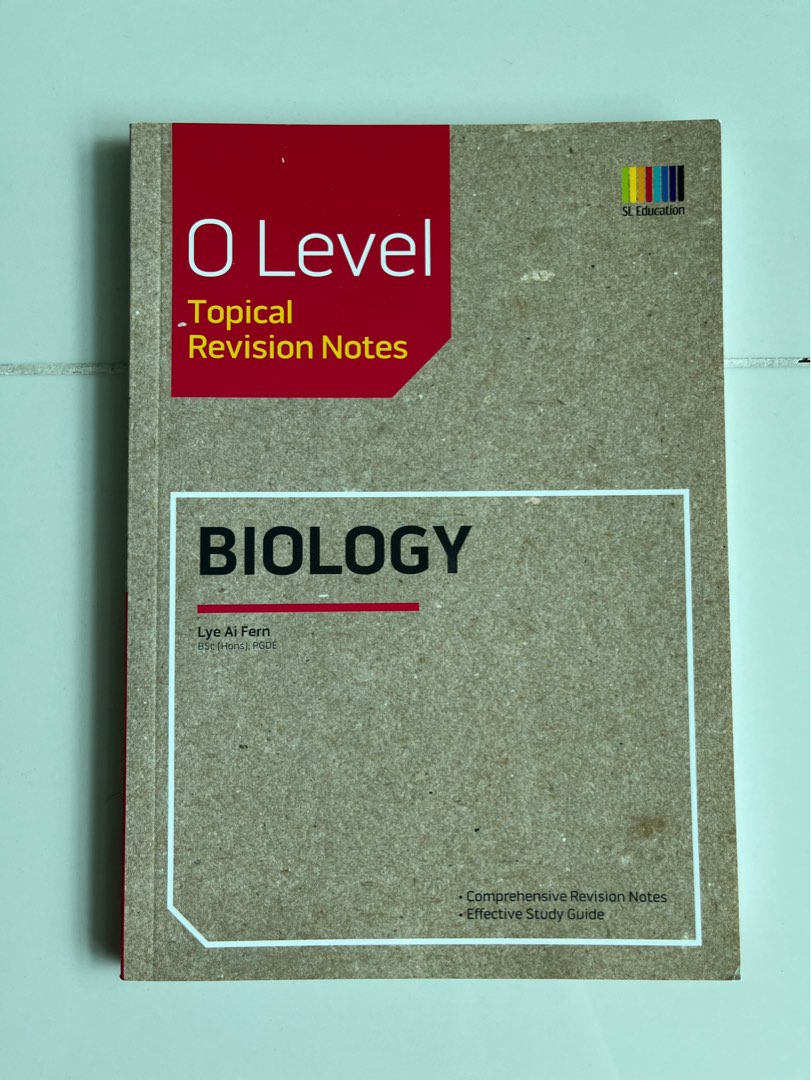 biology o level topic revision notes, Hobbies & Toys, Stationery ...