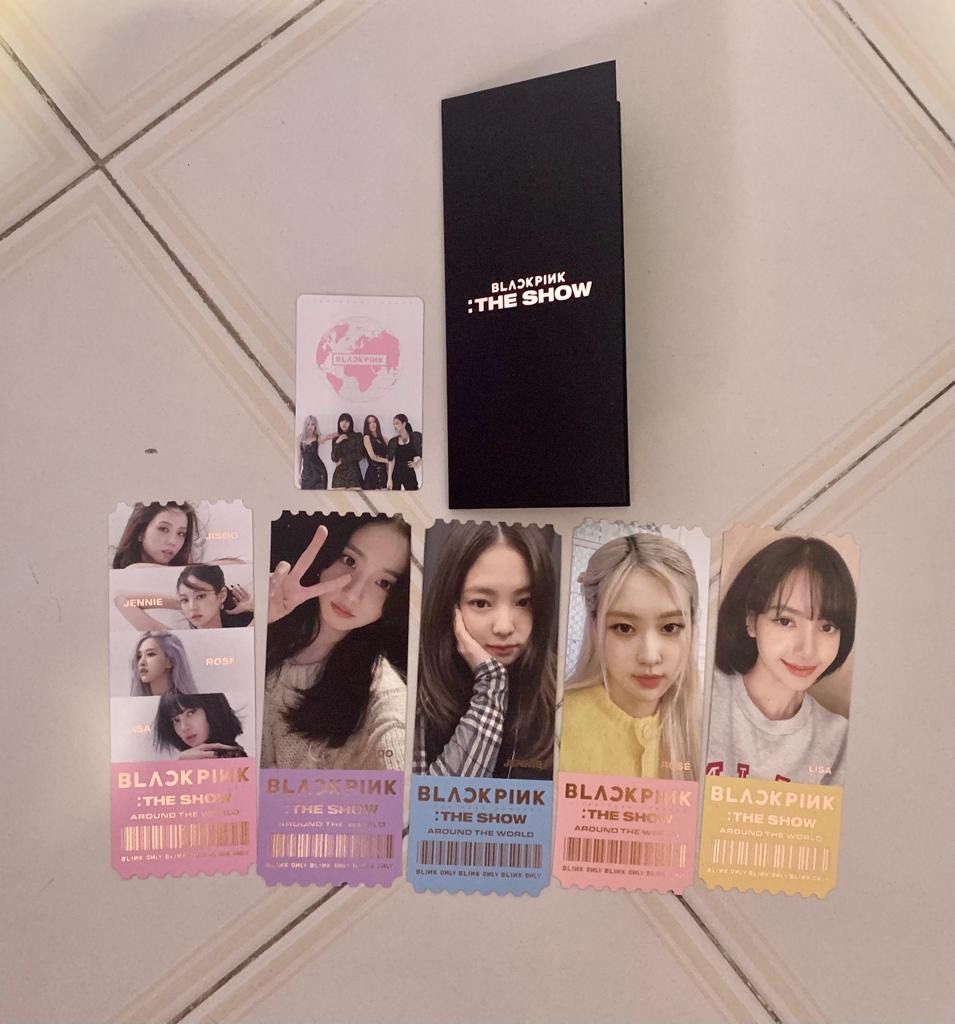 Blackpink The Show POB ticket, Hobbies & Toys, Memorabilia ...