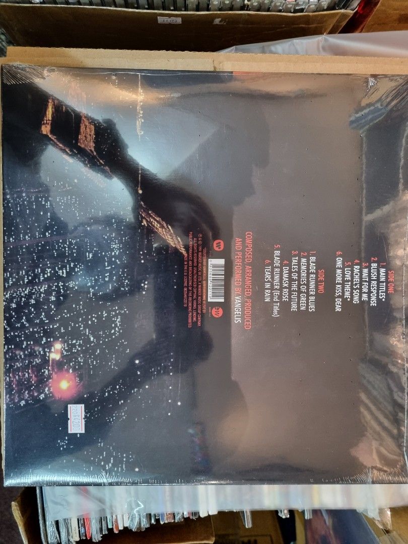 Blade Runner Soundtrack Vinyl Gatefold, Hobbies & Toys, Music & Media ...