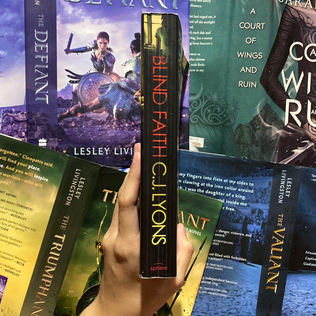 Blind Faith by C.J. Lyons, Hobbies & Toys, Books & Magazines, Fiction & Non-Fiction on Carousell