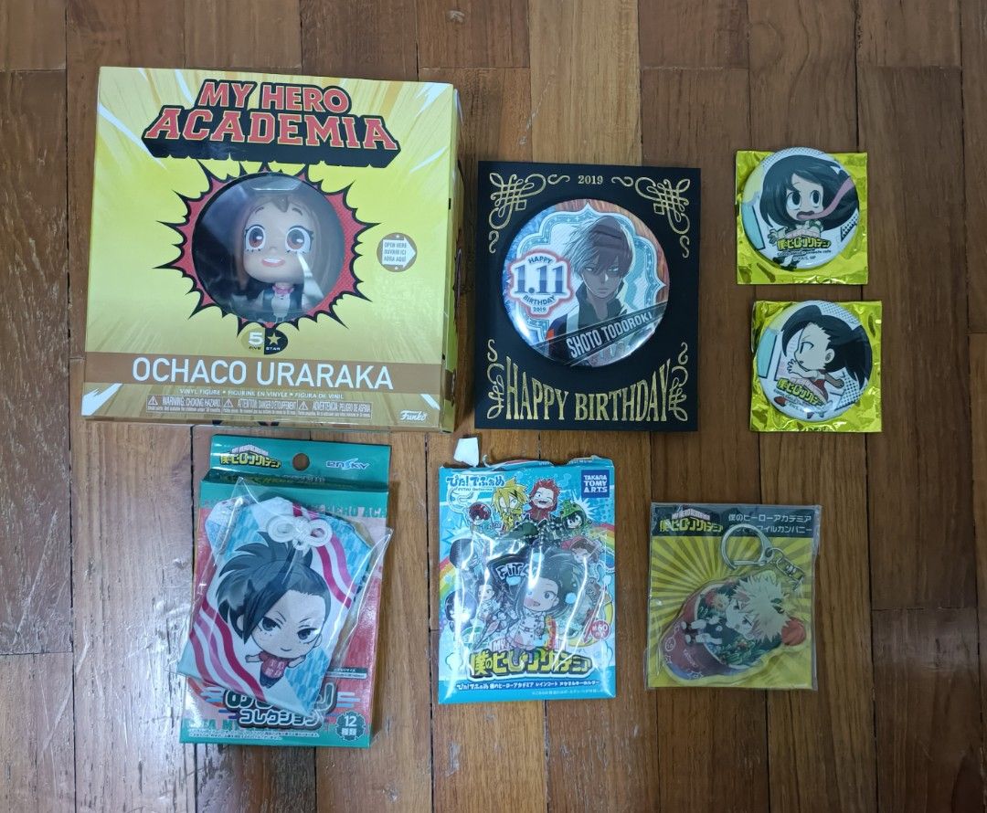 BNHA / MHA Merch Clearance (Uraraka, Todoroki, Yaoyorozu, Froppy ...