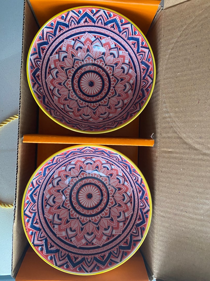 Bohemia geometric bowls, Furniture & Home Living, Kitchenware ...
