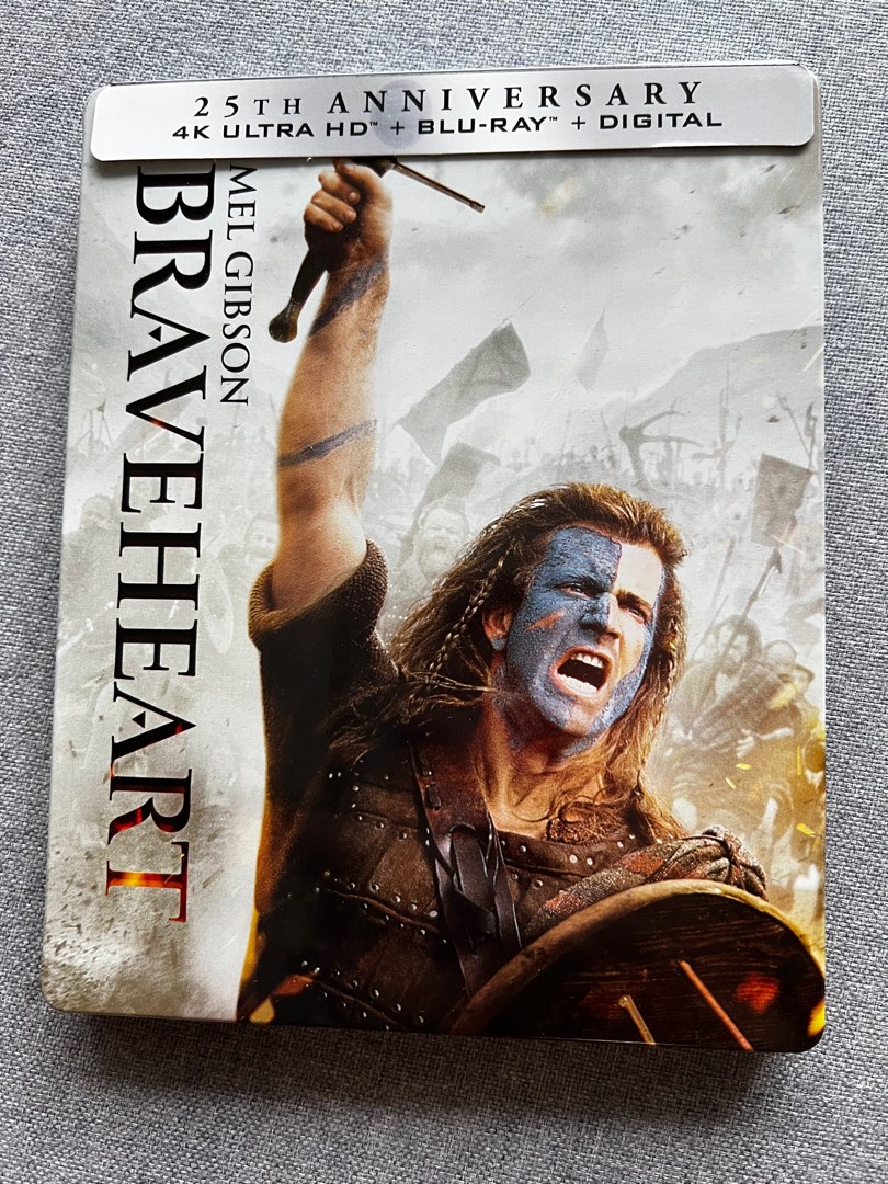 Braveheart 4k Steelbook, Hobbies & Toys, Music & Media, CDs & DVDs on ...