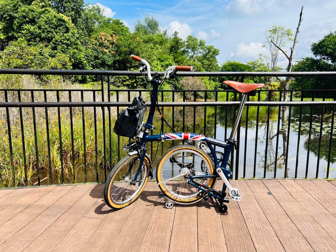 Brompton M6L Tempest Blue, Sports Equipment, Bicycles & Parts, Bicycles ...