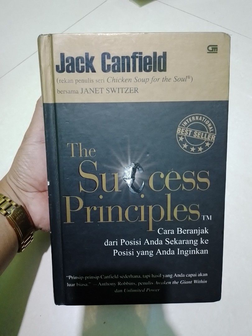 Buku The Success Principles Principle Jack Canfield, Buku & Alat Tulis ...