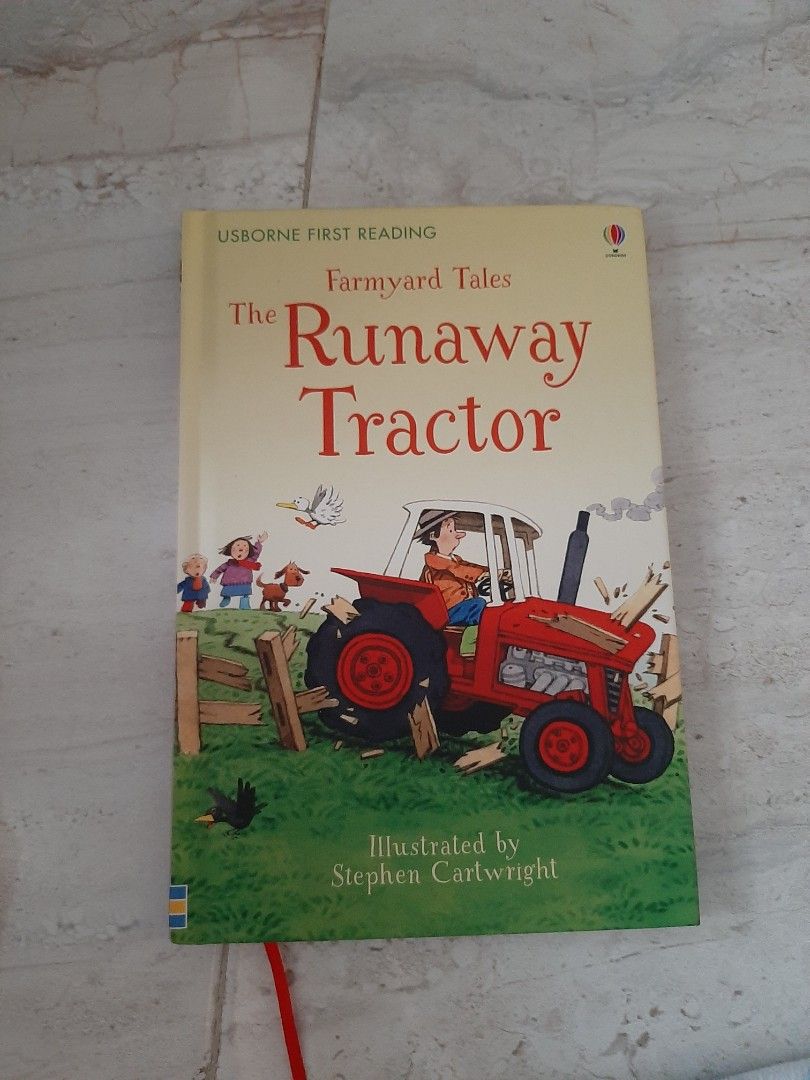 Buku usborne runaway tractor, Buku & Alat Tulis, Buku Anak-Anak di ...