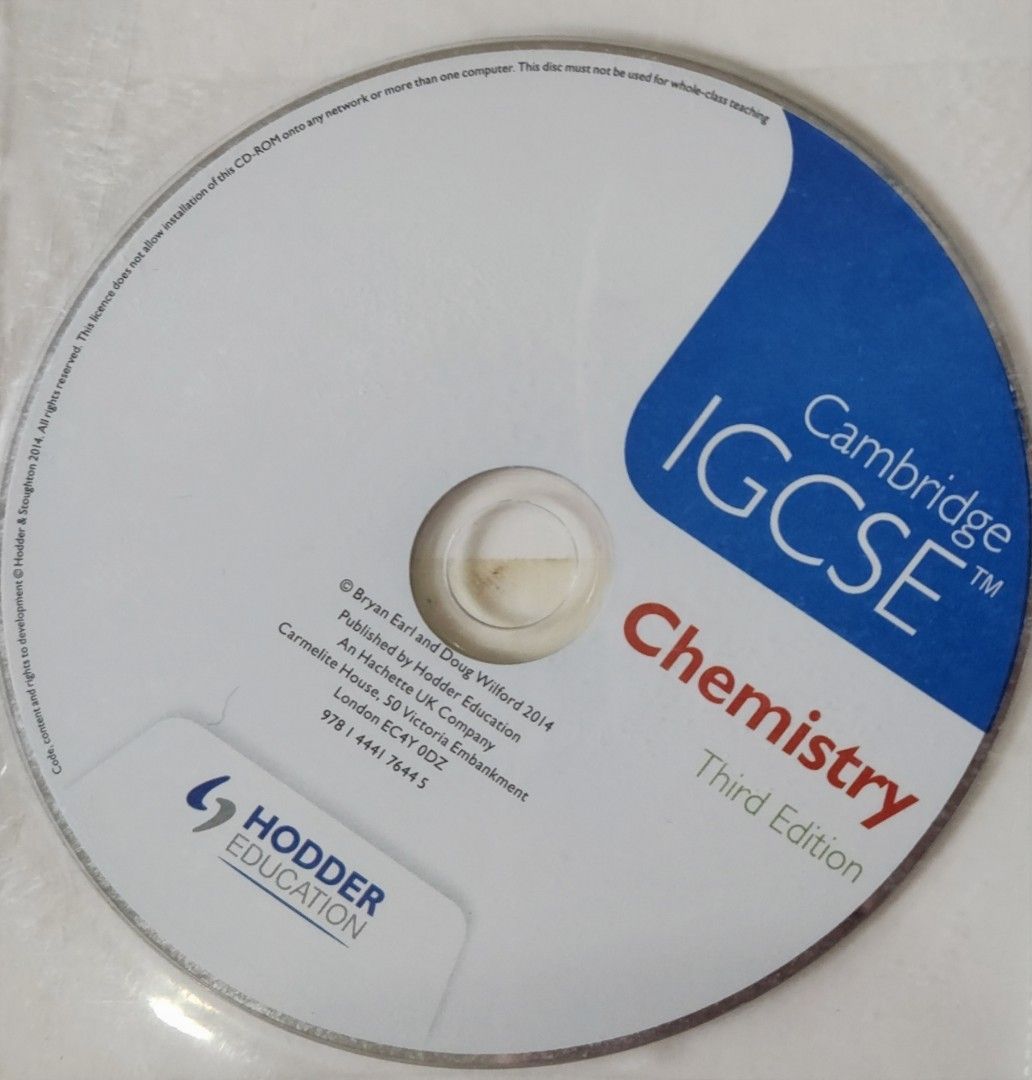 Cambridge IGCSE Chemistry Hobbies Toys Books Magazines Textbooks cambridge-igcse-chemistry-hobbies-toys-books-magazines-textbooks