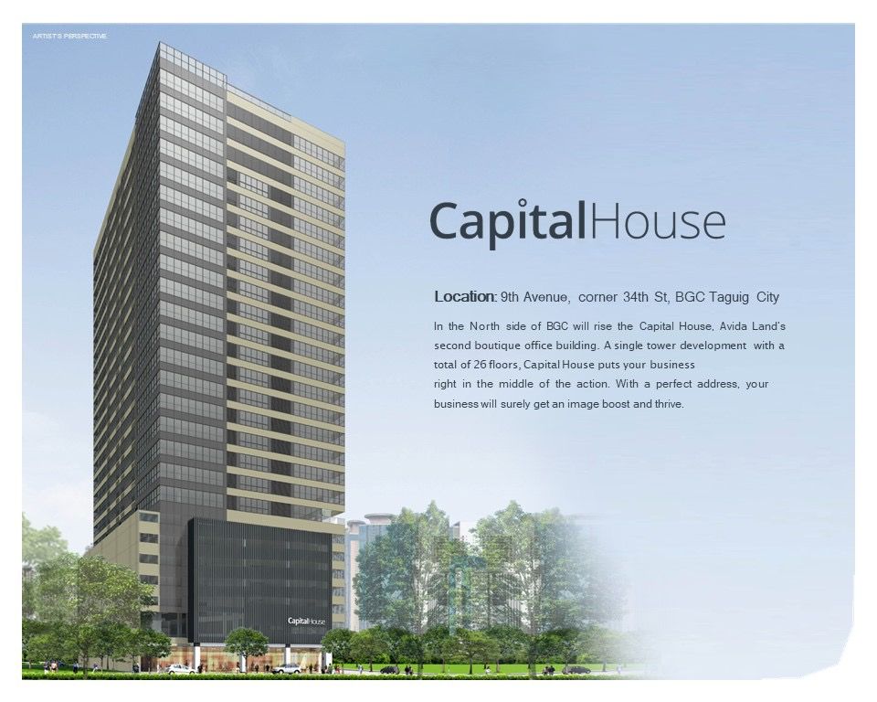 Capital House Ayala Land Fort BGC Offices for Sale, Property, For Sale ...