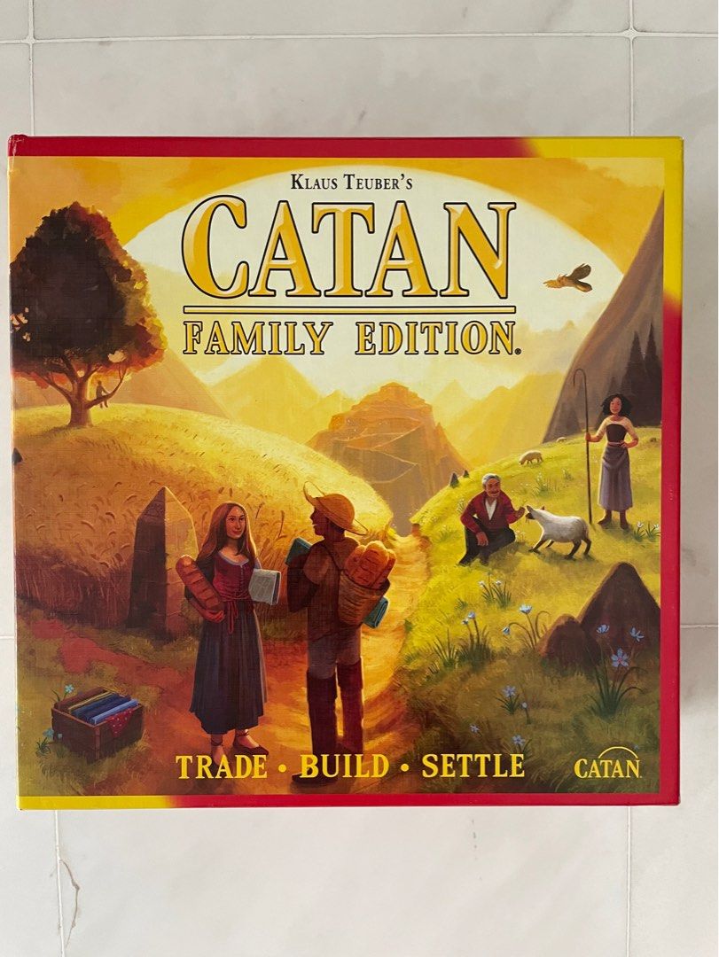 Catan Family Edition, Hobbies & Toys, Toys & Games on Carousell