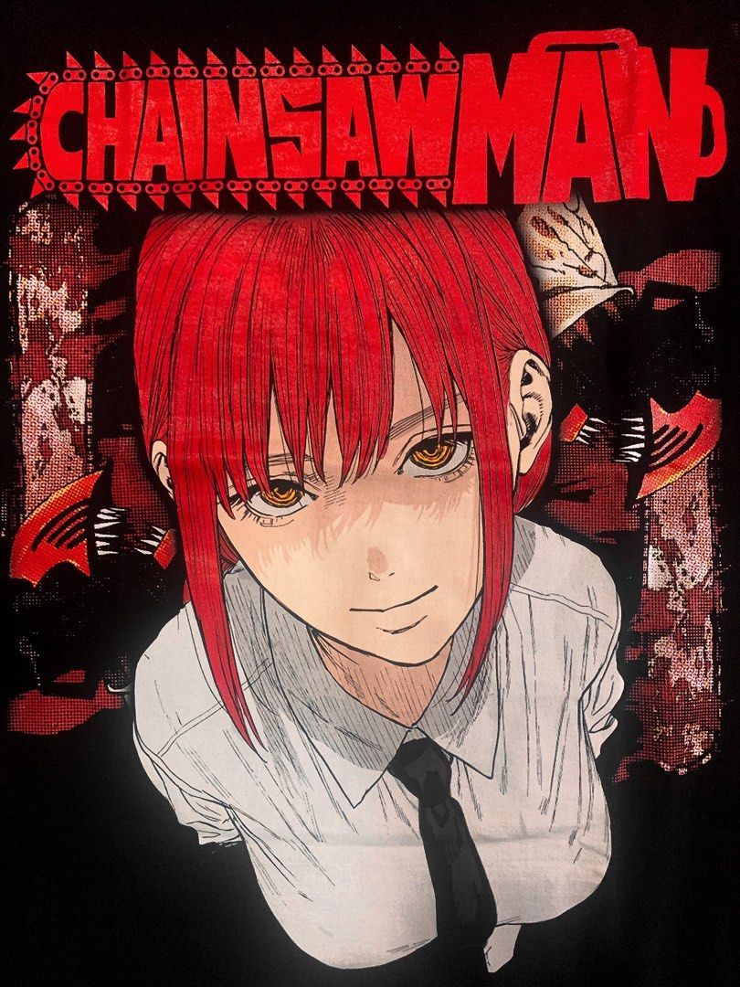 Chainsaw Man Makima Bikini Beach Scene Fan Art Bootleg Mens Fashion Tops And Sets Tshirts