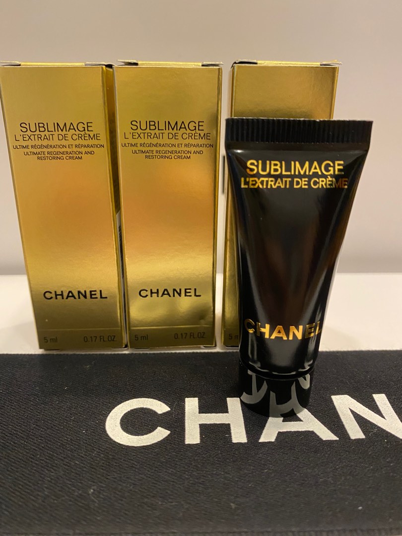Chanel sublimage restoring cream 5ml, Beauty & Personal Care, Face ...