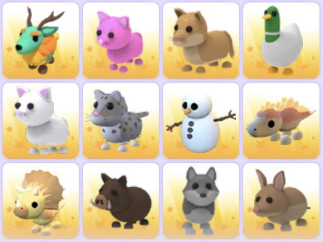 CHEAPEST ADOPT ME UNCOMMON PETS, Video Gaming, Gaming Accessories, In ...