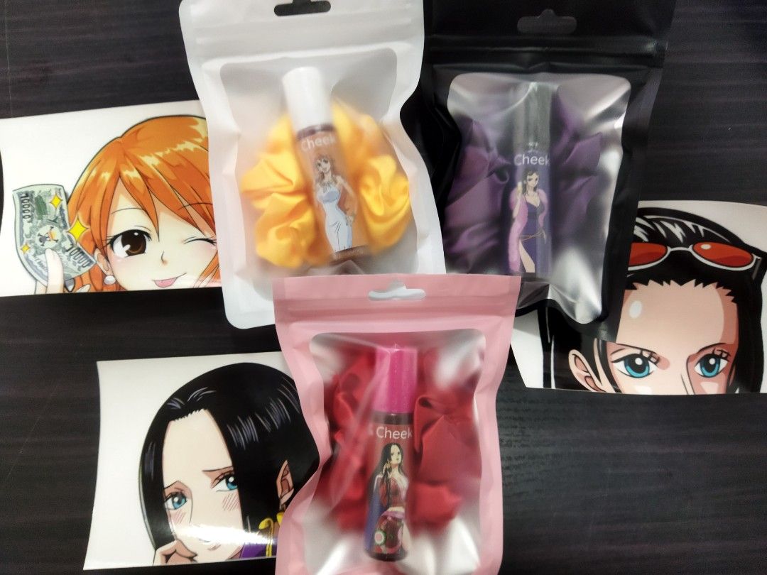 Cheek and Lip Tint with freebies (One Piece Theme), Beauty & Personal ...