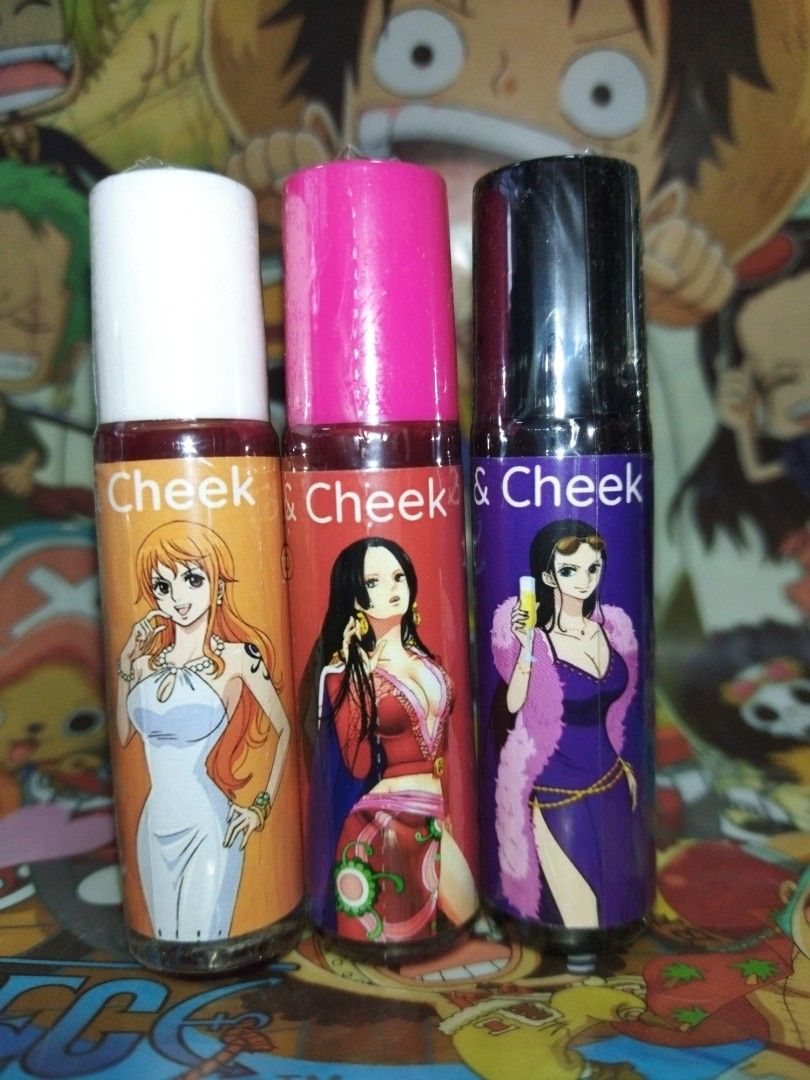 Cheek and Lip Tint with freebies (One Piece Theme), Beauty & Personal ...