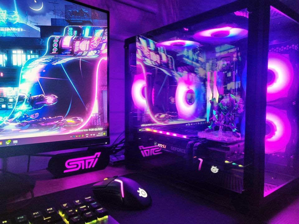 Complete PC - Ryzen 5 5600X + MSI 3070 Gaming X Trio + 16GB + 512 GB ...