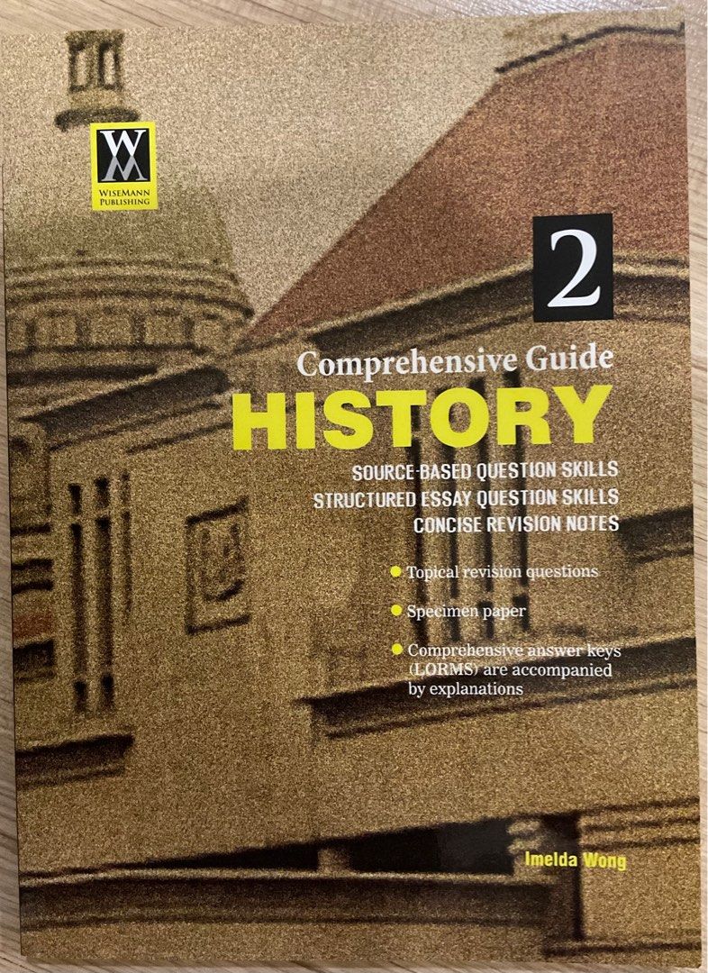 Comprehensive Guide History Secondary 2 Assessment Book, Everything ...