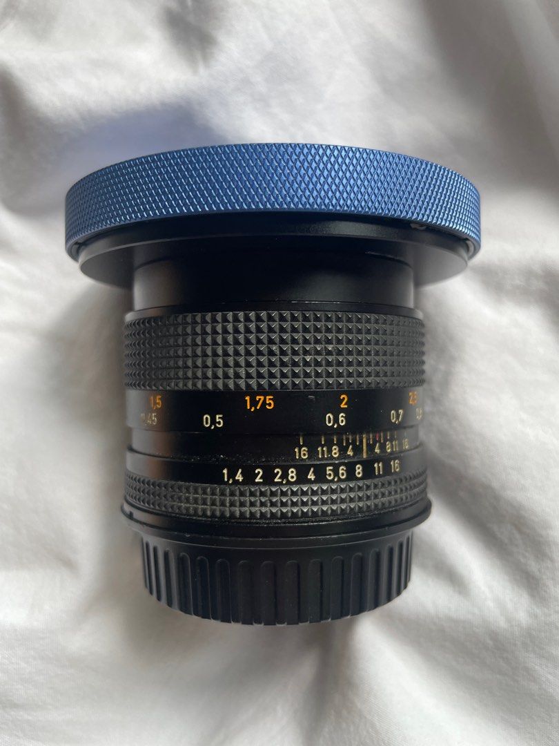 [NEAR MINT] Contax Zeiss Planar 50mm f1.4 T* AEJ EF Mounted ...