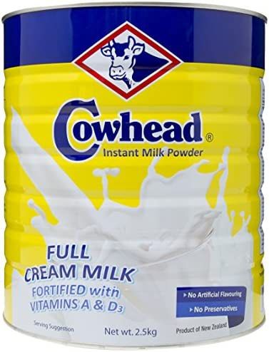 Cowhead full cream milk 2.5kg, Babies & Kids, Nursing & Feeding ...