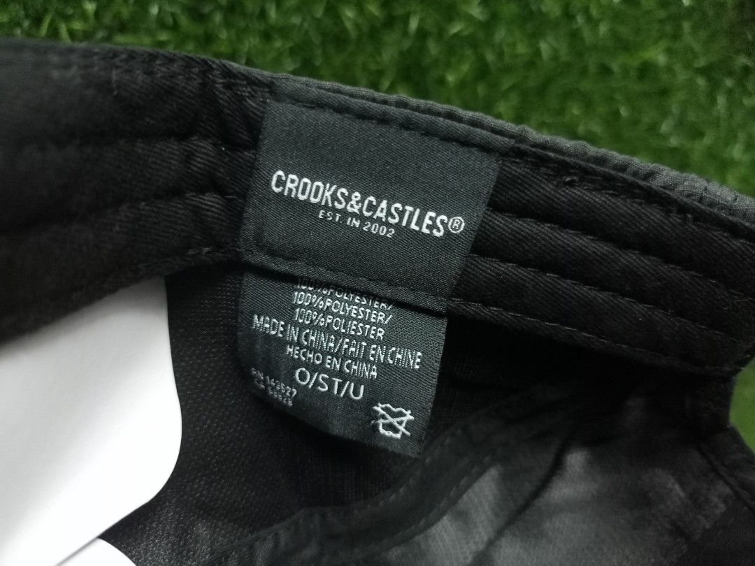 Crooks And Castle 5Panel Cap, Men's Fashion, Watches & Accessories ...