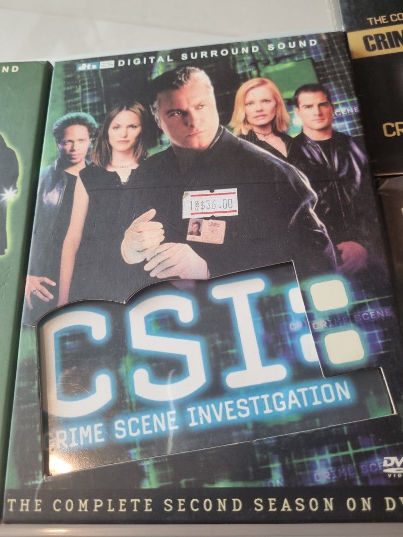 CSI crime scene investigation DVD, Hobbies & Toys, Music & Media, CDs ...