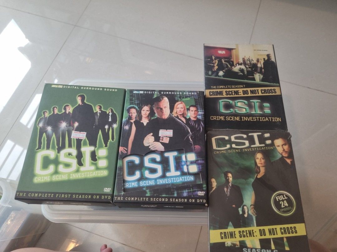 CSI crime scene investigation DVD, Hobbies & Toys, Music & Media, CDs ...