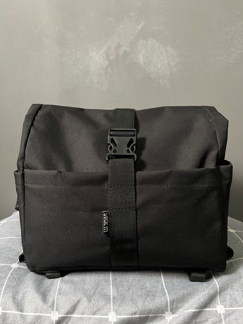 CUSTOM SACKIT THE PROJECT FRONT RACK V2 BAG, Sports Equipment, Bicycles ...