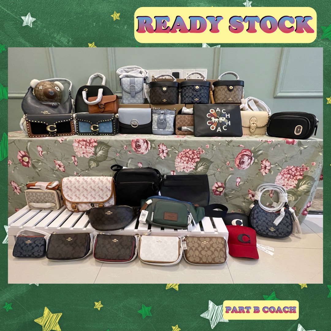 (DEC22)READY STOCK AUTHENTIC COACH AND TORY BURCH MEN BAG AND WALLET PURSE BELT PART B SUMMARY ...