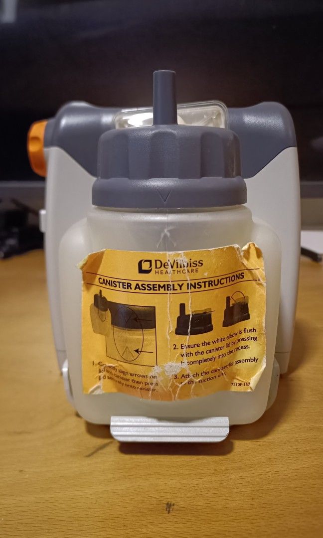 DeVilbiss Vacu-Aide Compact Suction Unit $900, Health & Nutrition ...
