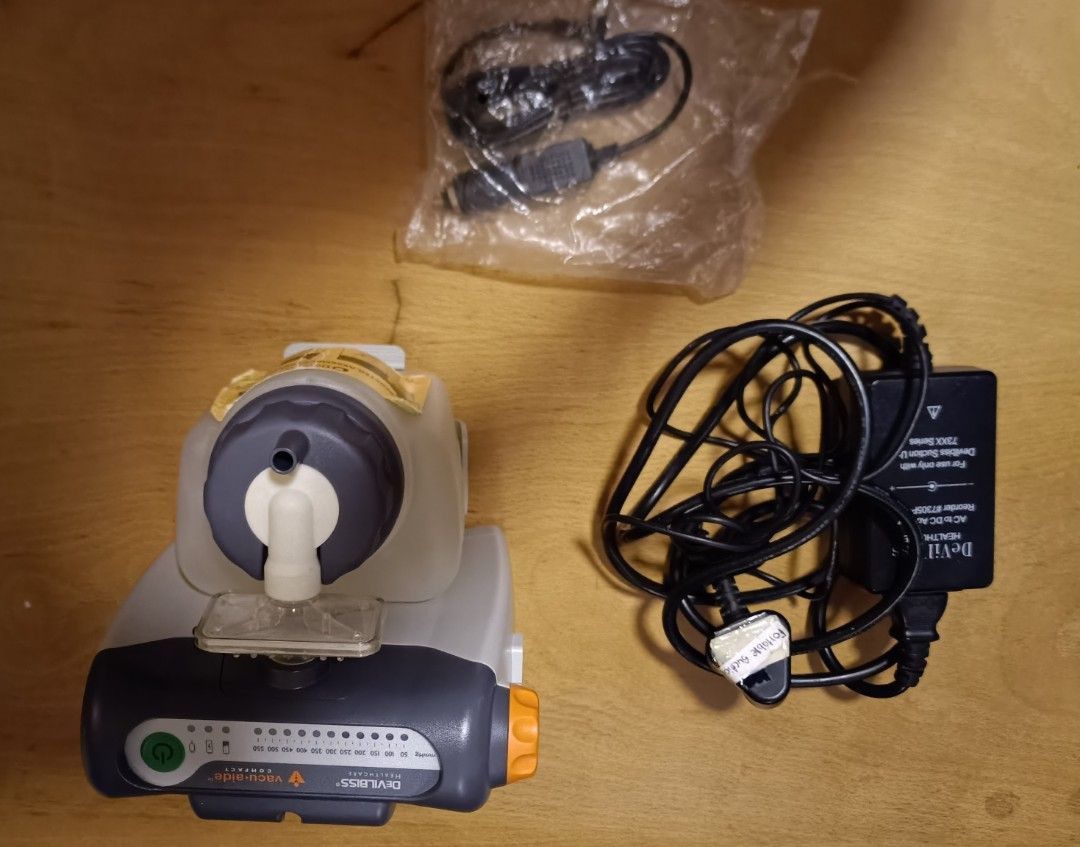 DeVilbiss Vacu-Aide Compact Suction Unit $900, Health & Nutrition ...