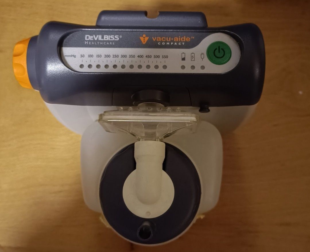 DeVilbiss Vacu-Aide Compact Suction Unit $900, Health & Nutrition ...