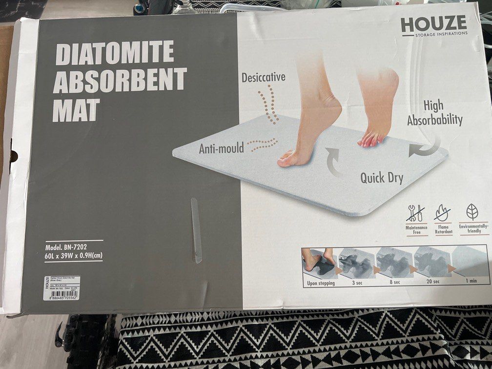 Diatomite mat, Furniture & Home Living, Furniture, Other Home Furniture ...