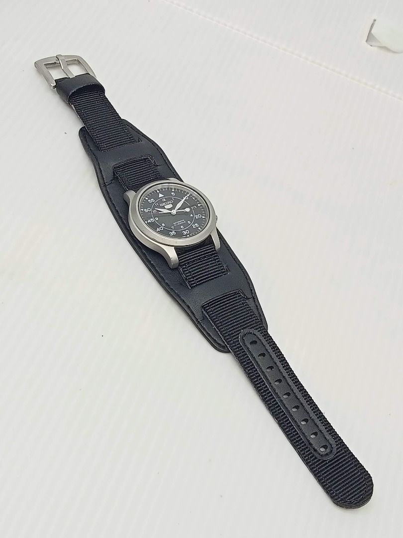 Discontinued Seiko 5 SKN809K 7S26-02J0 Military Automatic Watch, Luxury ...