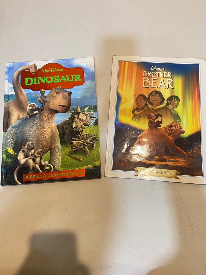 Disney Dinosaur & Brother Bear books, Hobbies & Toys, Books & Magazines ...