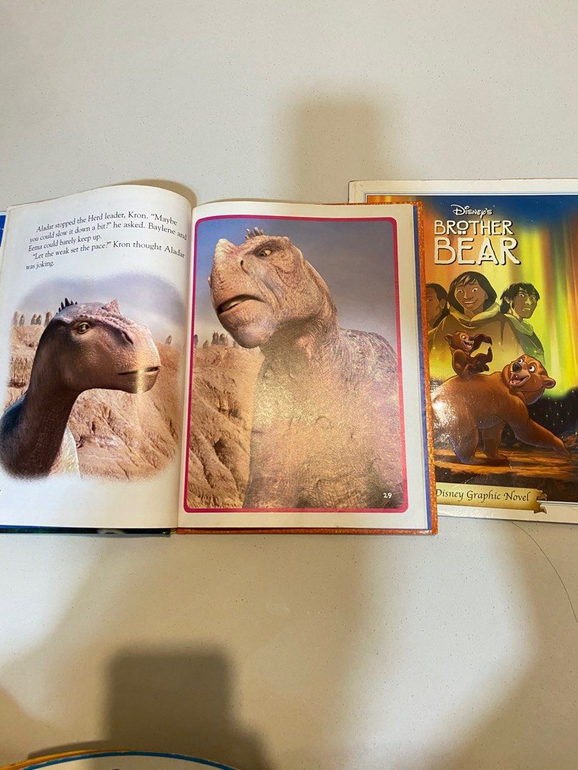 Disney Dinosaur & Brother Bear books, Hobbies & Toys, Books & Magazines ...