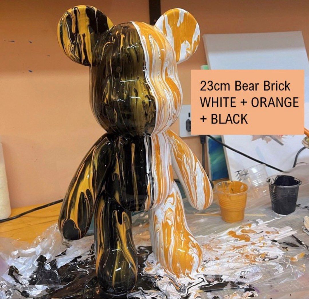 DIY fluid bearbrick 23cm with free tools, Hobbies & Toys, Stationery ...