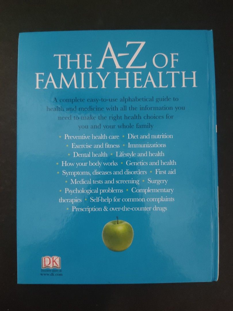 DK Vol. 1: A-Z of Family Health (Hardbound), Hobbies & Toys, Books ...