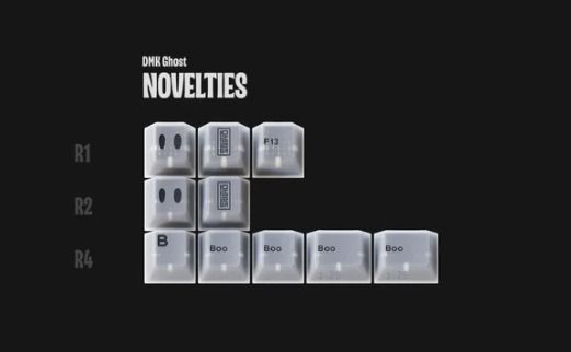 DMK Ghost Keycaps, Computers & Tech, Parts & Accessories, Computer ...