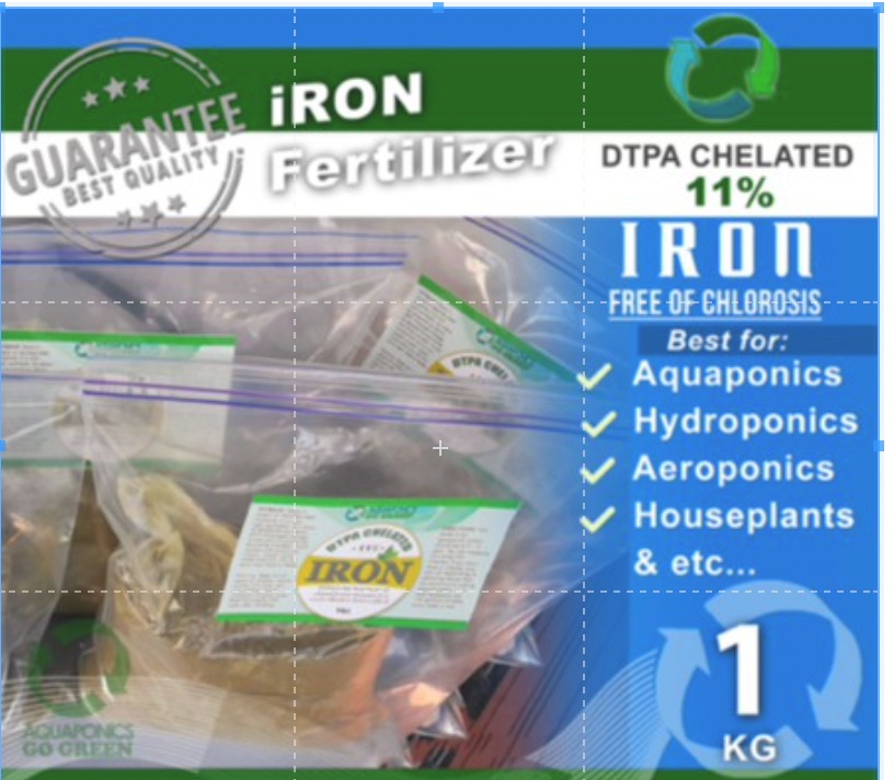 DTPA Chelated Iron 11% 1kg, Furniture & Home Living, Gardening, Plants ...