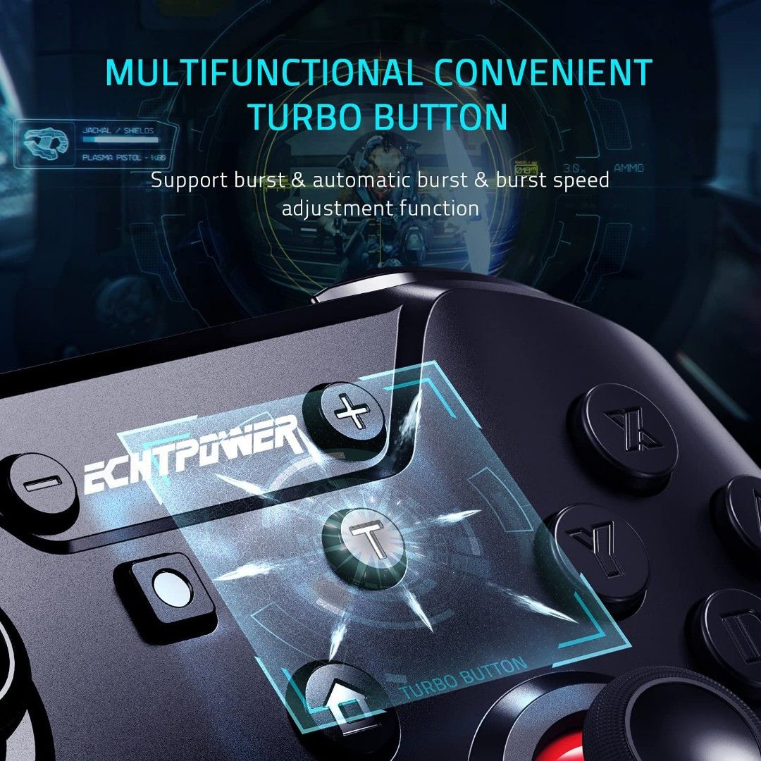 ECHTPower Pro Controller for Nintendo Switch/Lite/OLED, Switch Pro ...