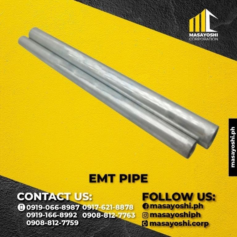 EMT Pipe / Electric Metallic Conduit / Pipe / Metal, Commercial ...