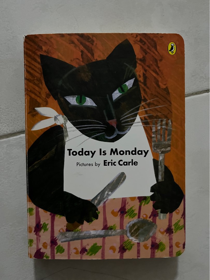 Eric Carle - today is Monday, Hobbies & Toys, Books & Magazines ...