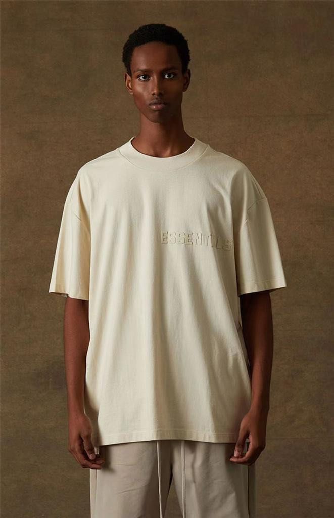 ESSENTIALS SS22 EMBOSSED LOGO TEES, Men's Fashion, Tops & Sets, Tshirts ...