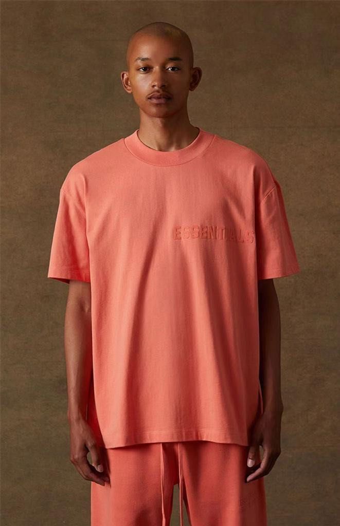 ESSENTIALS SS22 EMBOSSED LOGO TEES, Men's Fashion, Tops & Sets, Tshirts ...