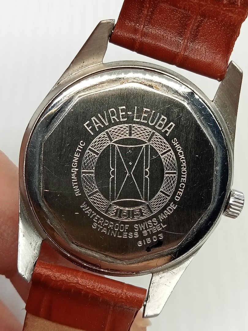 Extremely Rare! Vintage Favre Leuba Sea Chief Mechanical Watch, Luxury ...