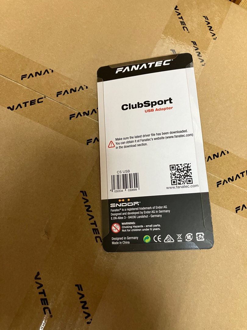 Fanatec clubsport USB adapter, 電子遊戲, 電子遊戲機, 其他 - Carousell