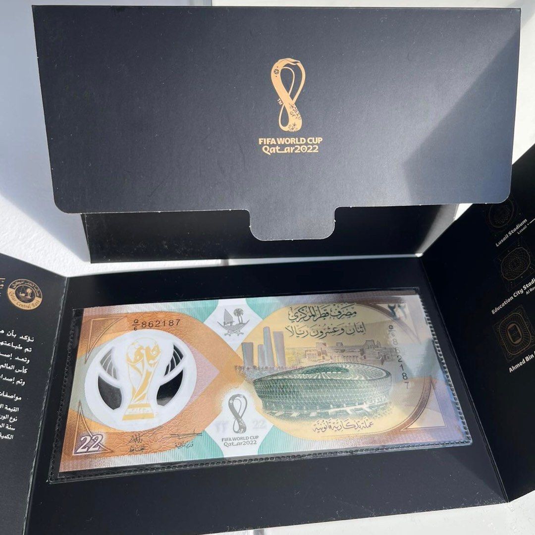 FIFA 2022 Commercial Bank Note, Hobbies & Toys, Memorabilia ...