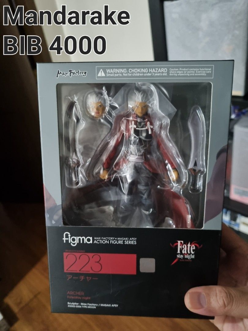 Figma Fate Stay Night Archer (EMIYA), Hobbies & Toys, Toys & Games on ...