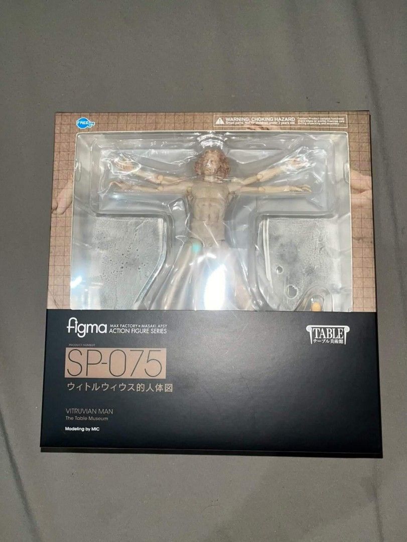 Figma table museum vitruvian man, Hobbies & Toys, Toys & Games on Carousell